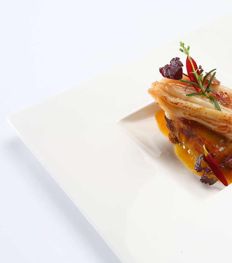 Square Plate - Le Relais du Terroir